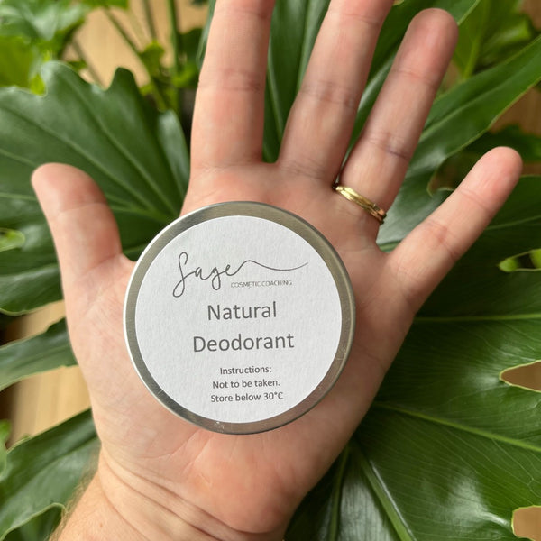 Natural Deodorant Paste Recipe | Sage Cosmetic Coaching