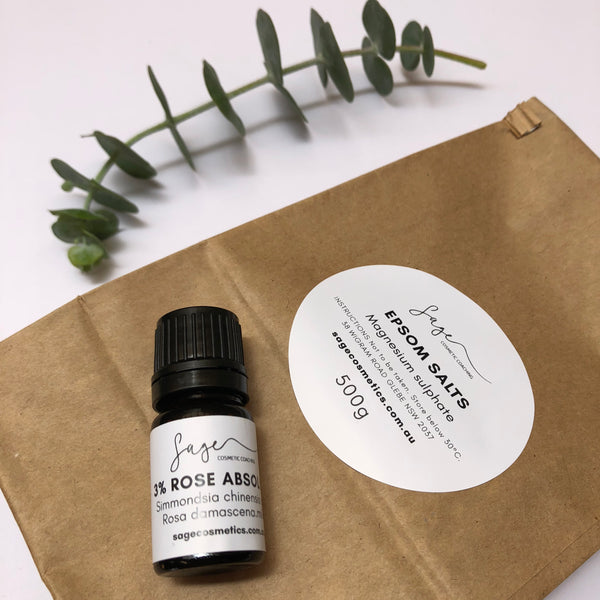 Bath Salts Pack | Sage Cosmetic Coaching